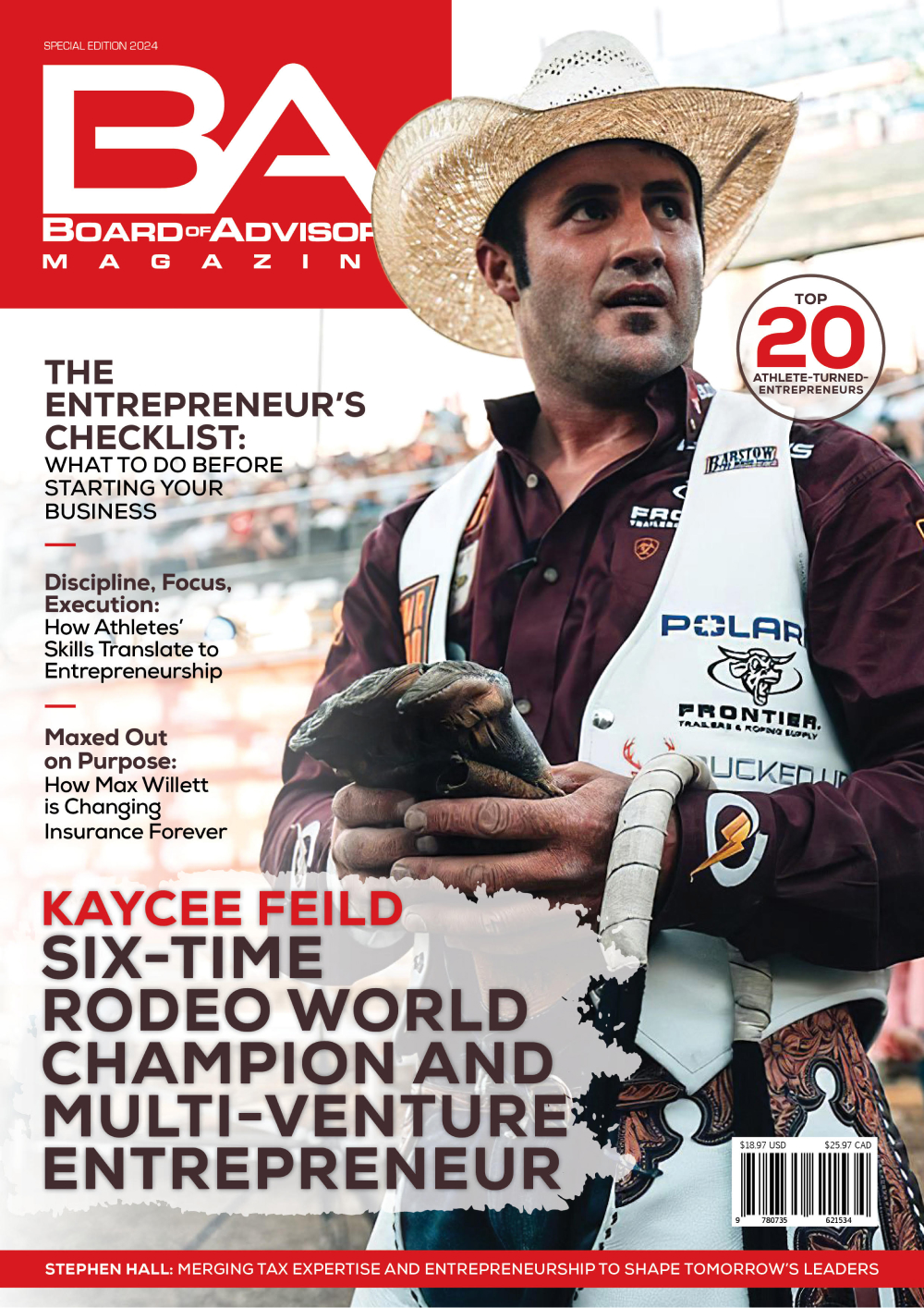 Special Edition - Kaycee Feild | Board of Advisors Magazine